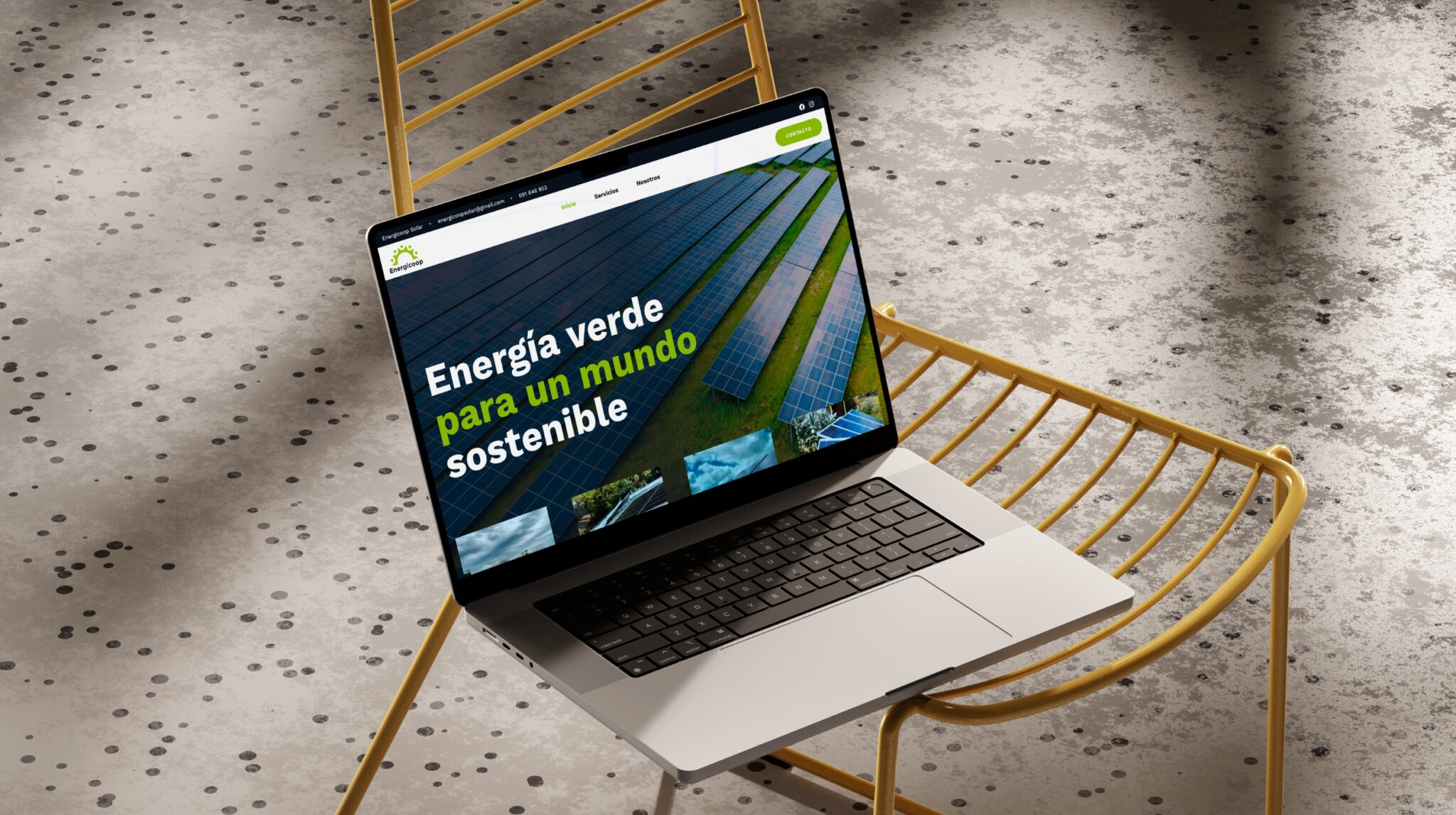 Sitio web Energicoop - SUBTE